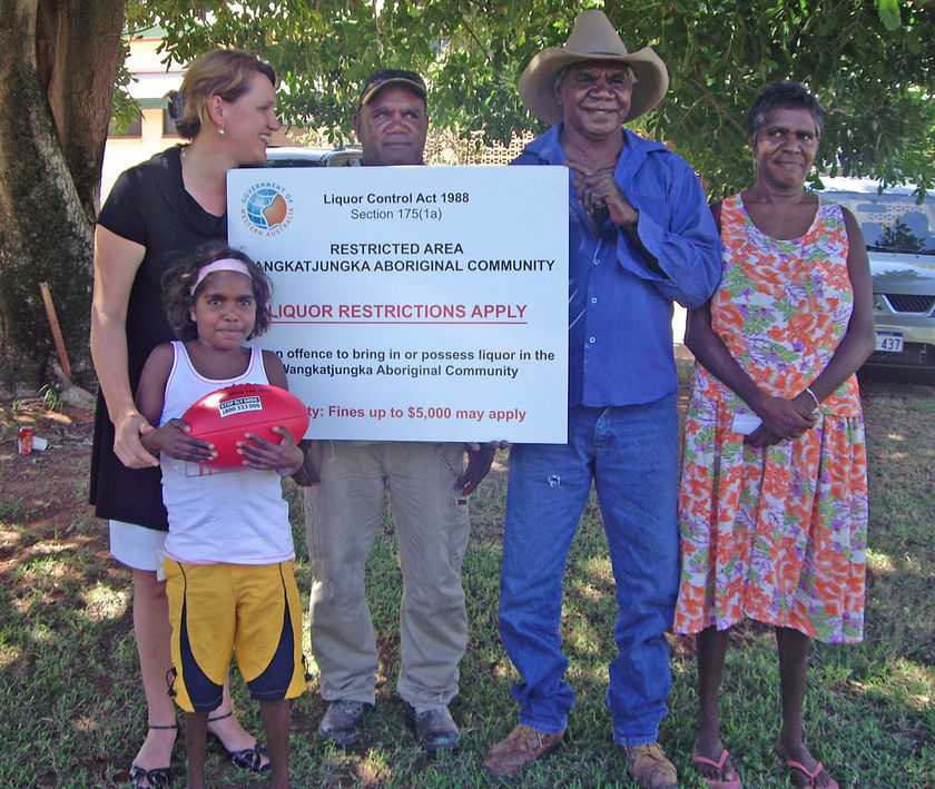 Alcohol ban in Kimberley community enshrined in law - ABC News