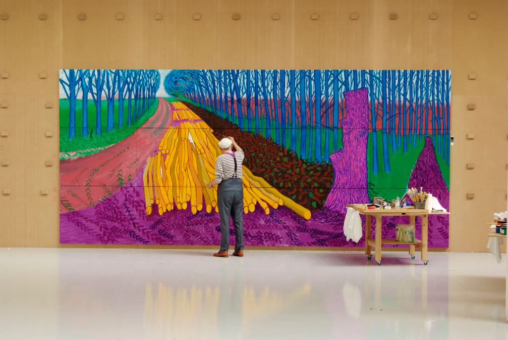 David Hockney's art on screen - ABC listen