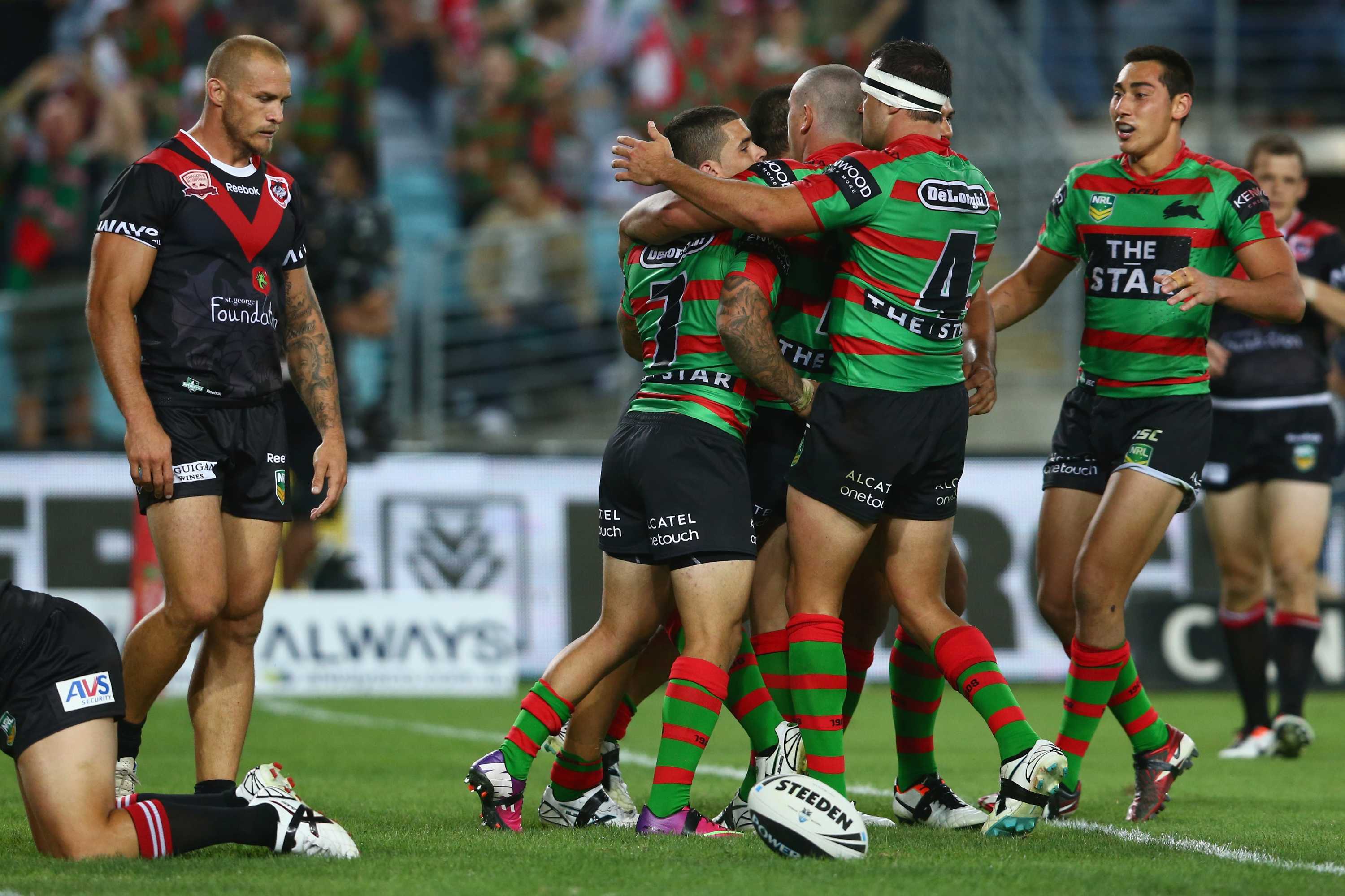 Rabbitohs bounce Dragons in Charity Shield - ABC News