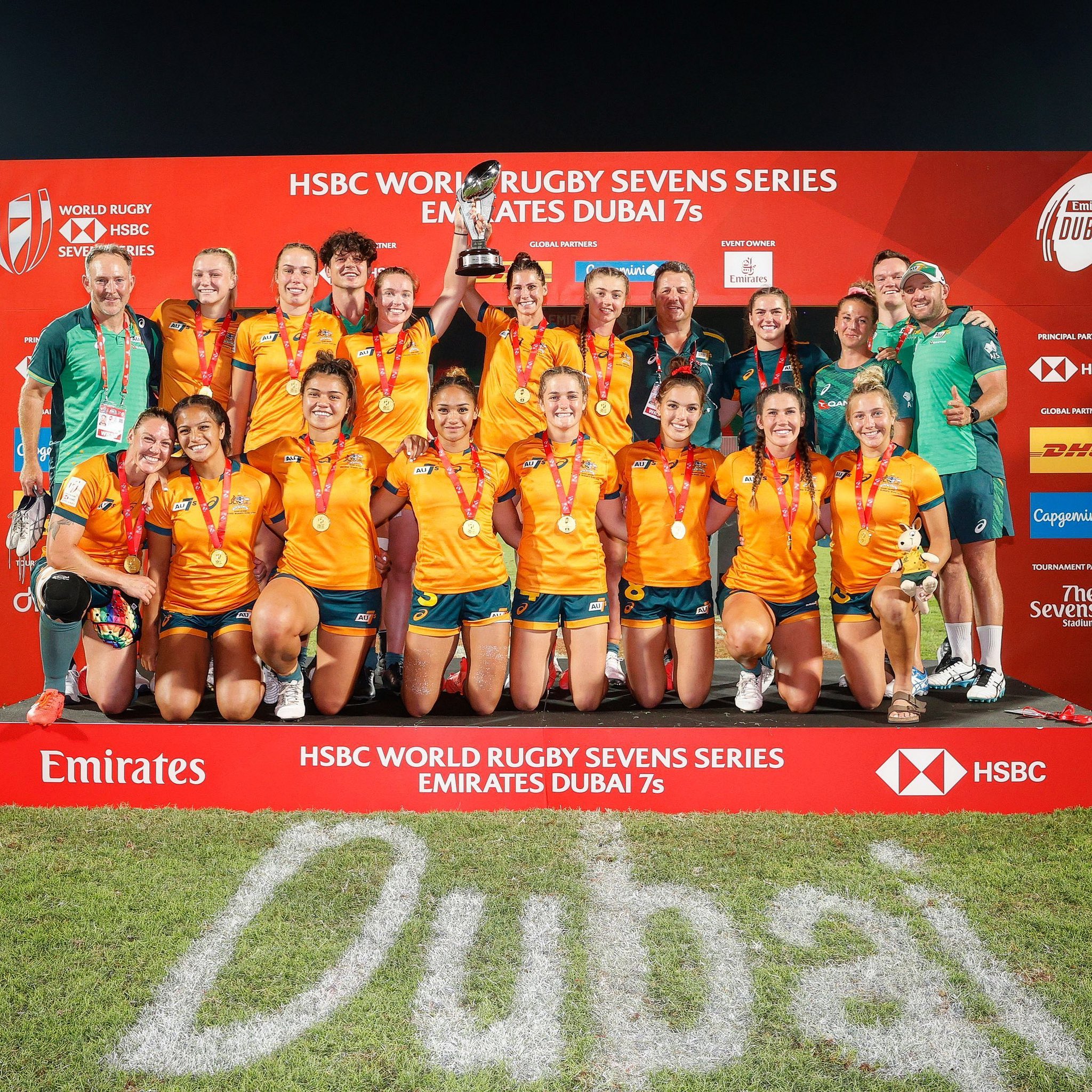 Australian women dominate Dubai Sevens, beating Fiji in the final to ...