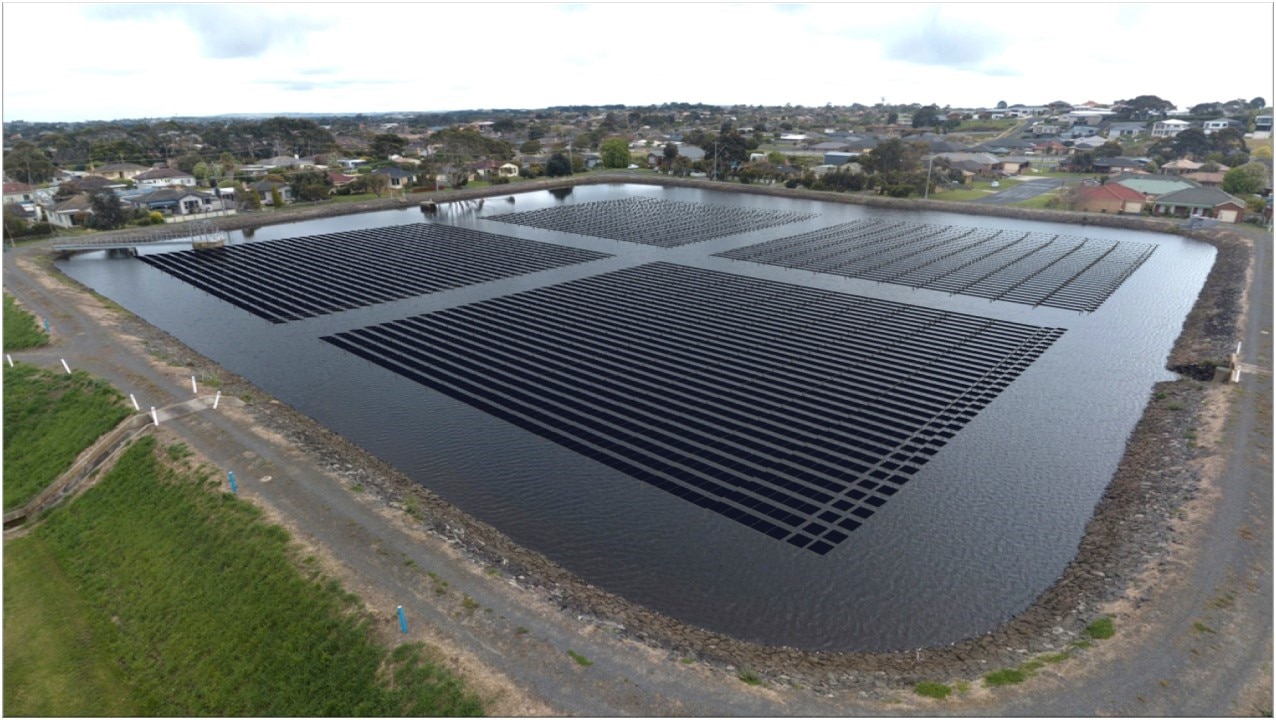 Australia's largest floating solar panel system set to save money and ...
