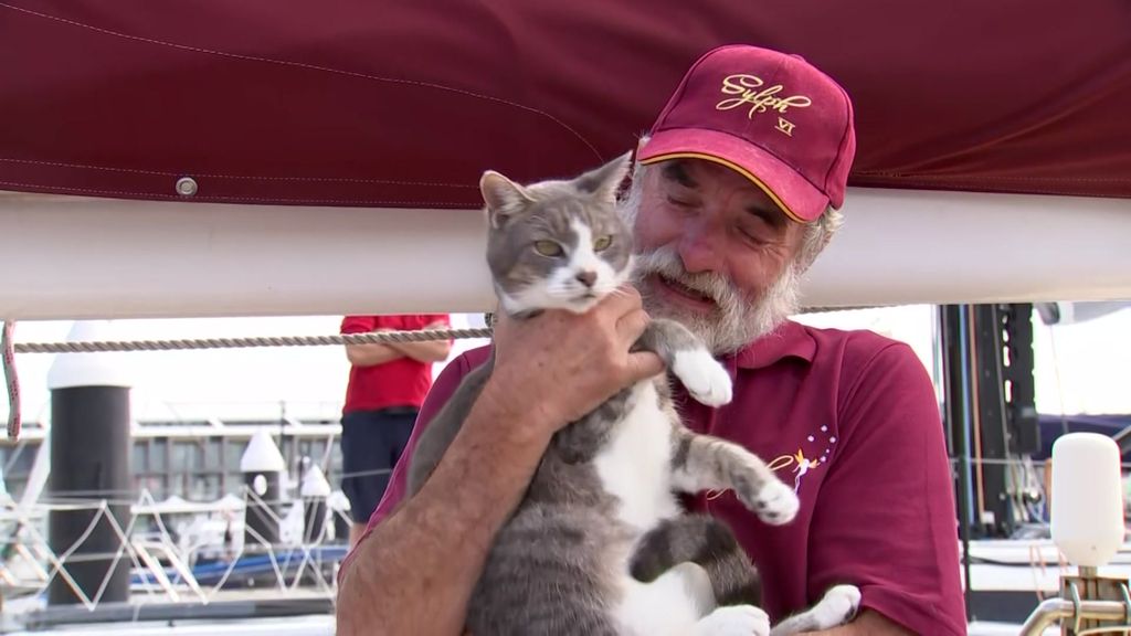 Sylph VI with Oli the cat finishes Sydney to Hobart Race - ABC News
