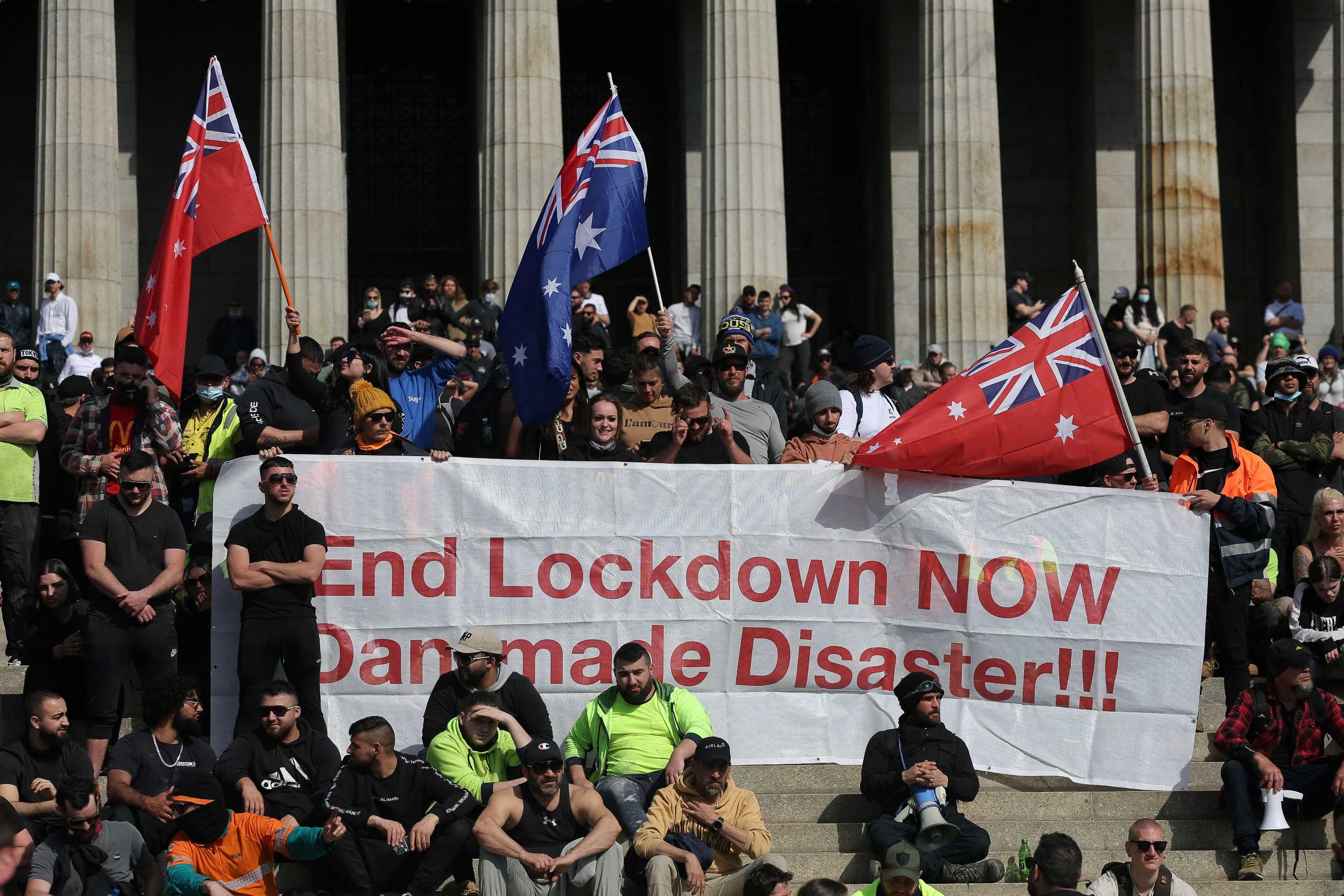 Are the Melbourne protests Australia’s own Capitol riots? - ABC ...