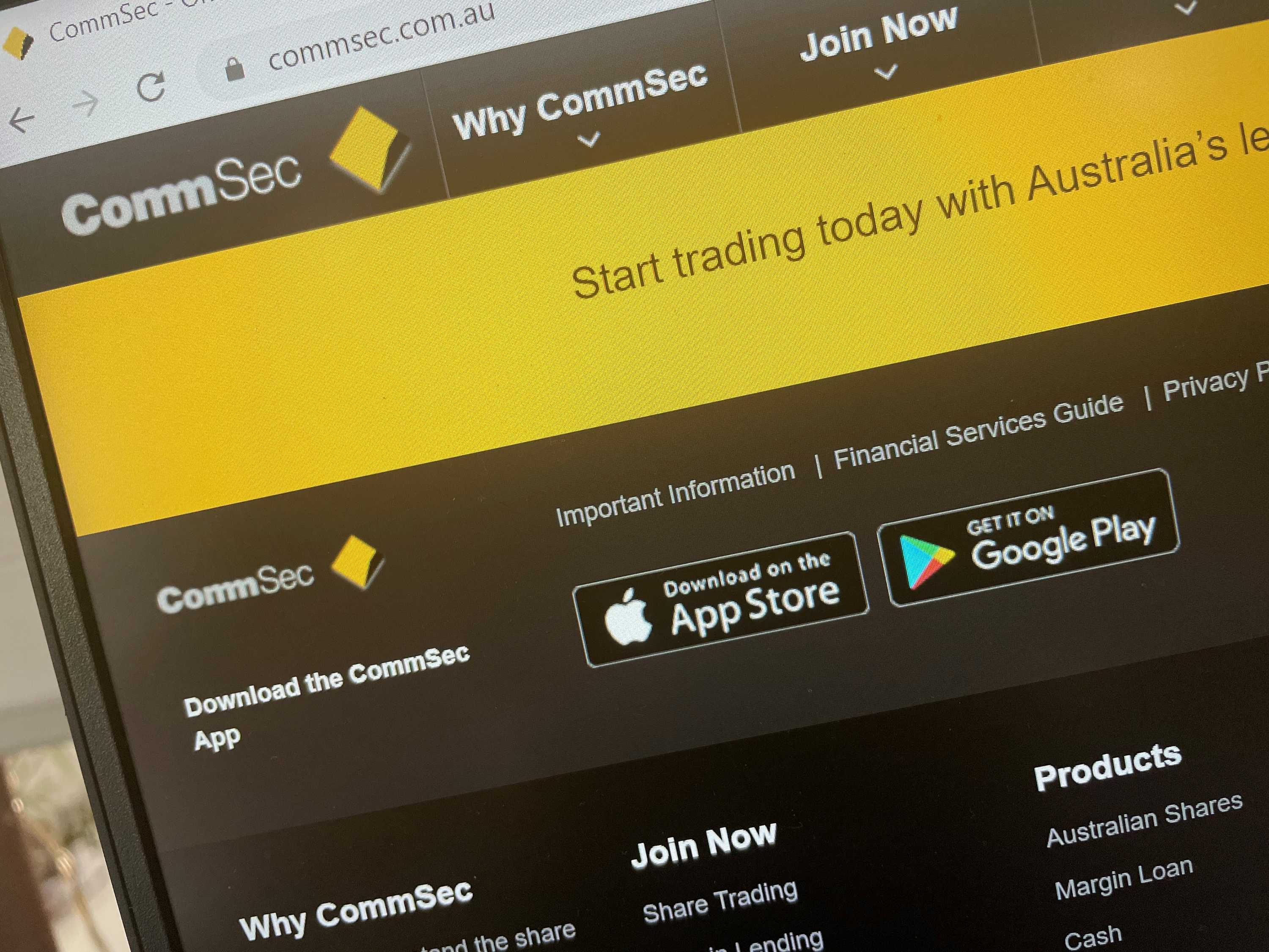 Online stockbroker CommSec admits to overcharging customers $4.3 ...