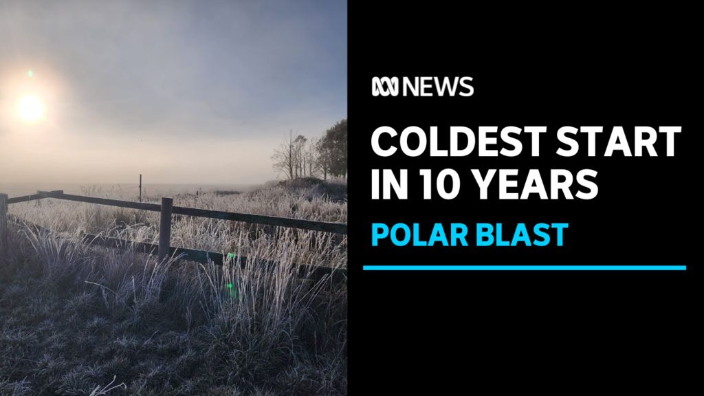 Parts of Australia record coldest start to winter in a decade - ABC News