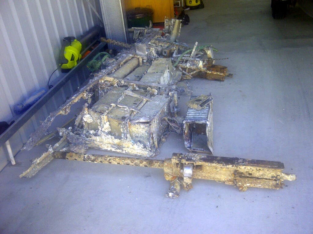 Sunken machine guns 'probably from' US warplane - ABC News