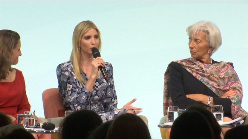 Berlin audience boos as Ivanka Trump defends her father - ABC News