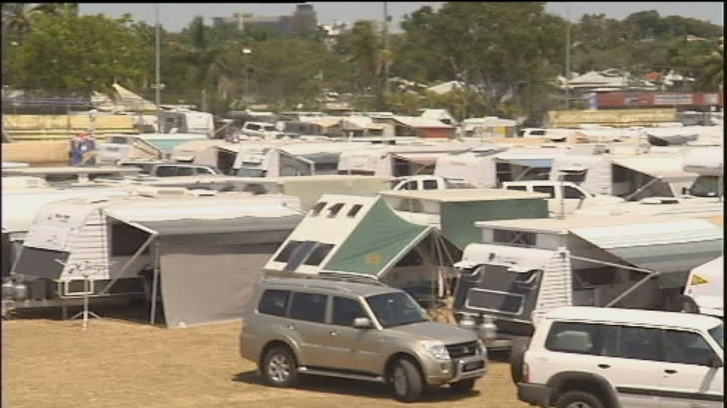 Grey nomads invade Rockhampton for a catch up - ABC News