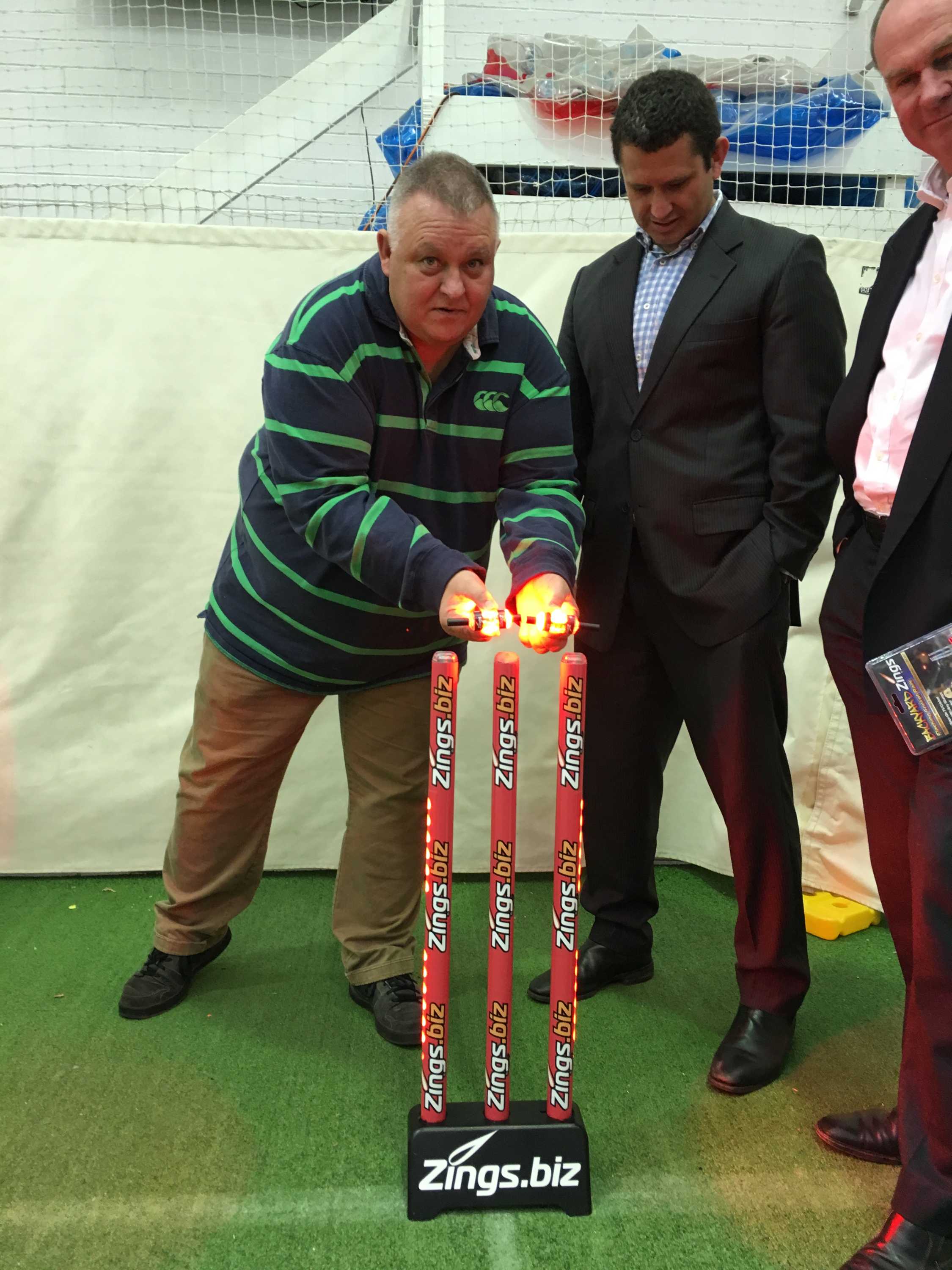 Adelaide-invented flashing Zing bails heads to US for first time in ...