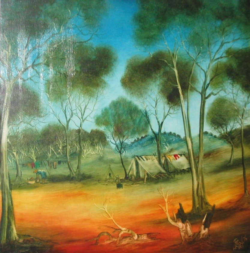 Thieves take Pro Hart painting, vintage wine - ABC News