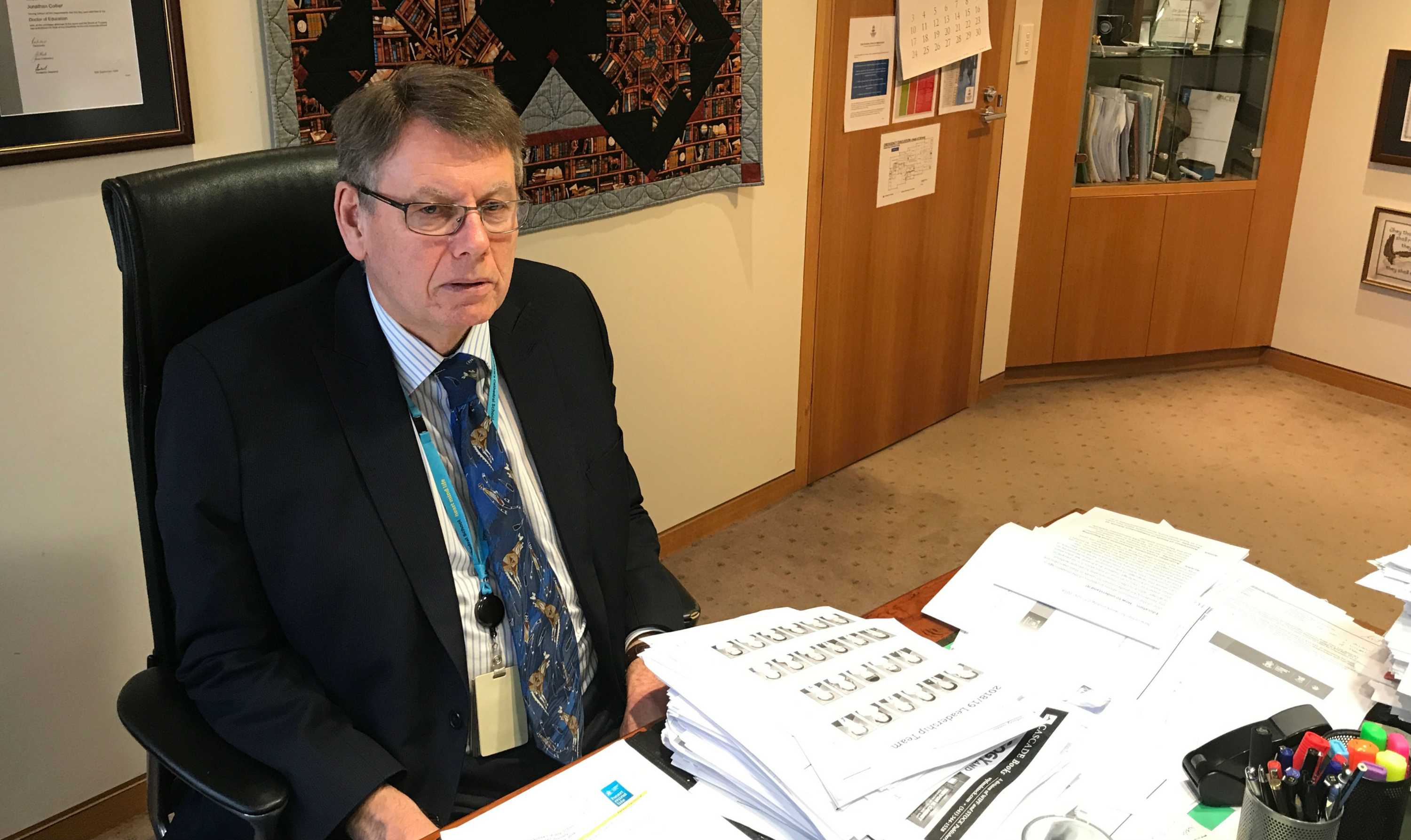 St Andrew's Cathedral School principal warns parents over aggression ...