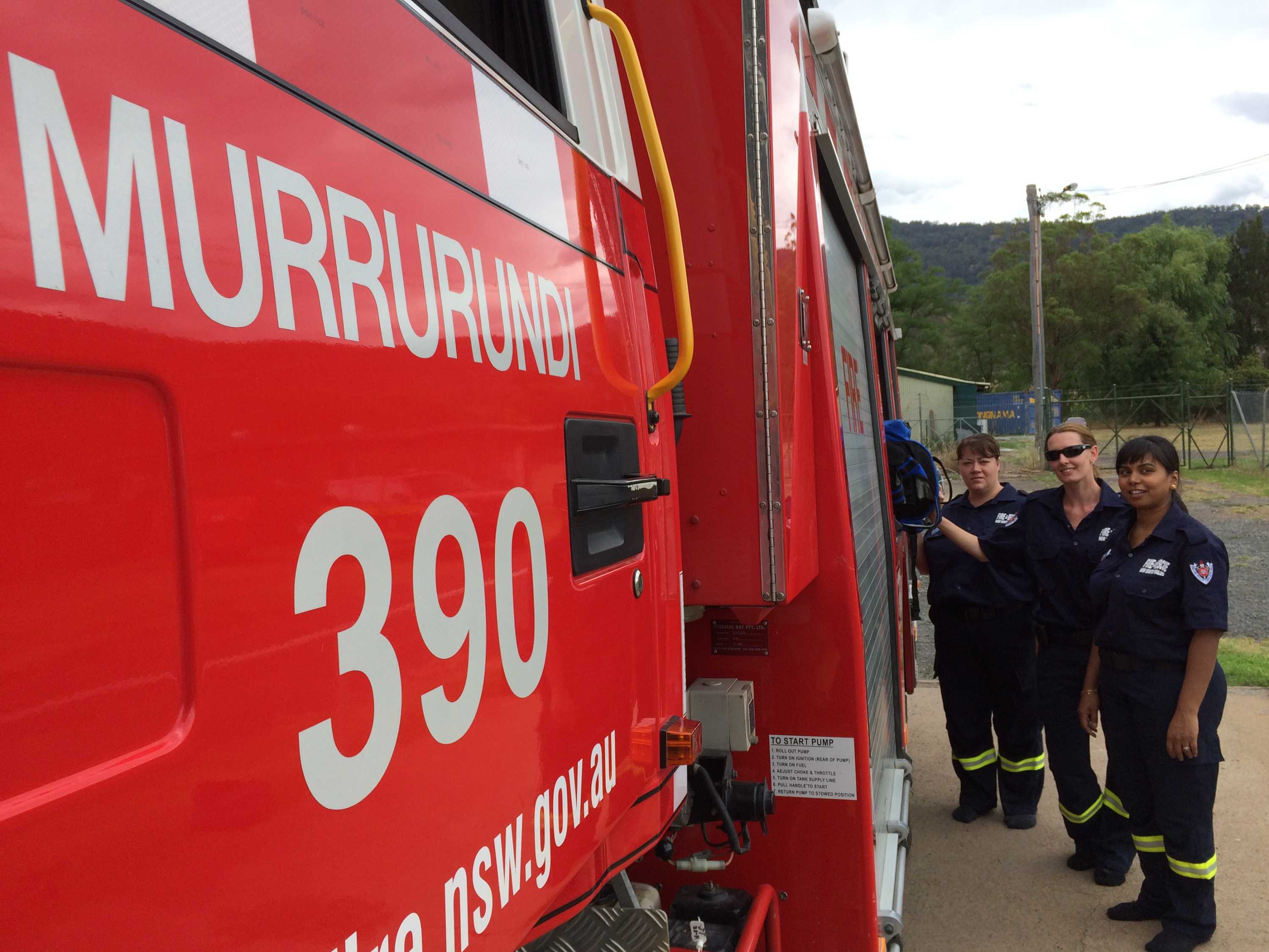 Rural fire stations in NSW face a struggle to survive, but new women ...