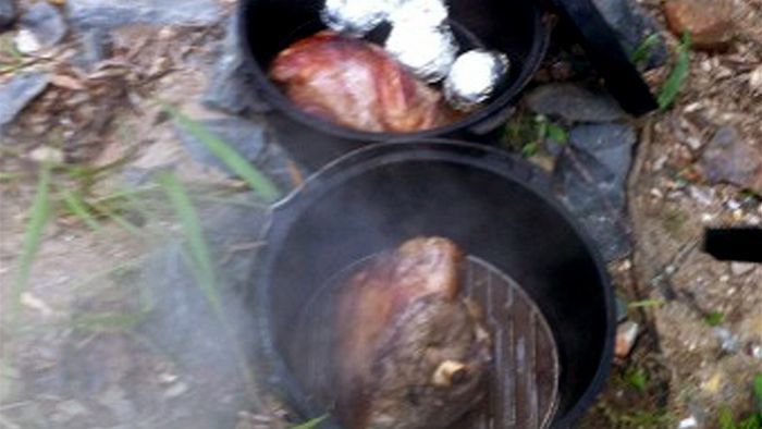 Bush oven lamb - ABC News