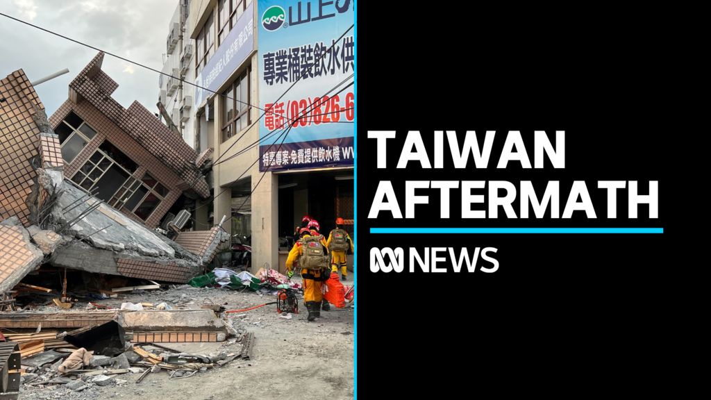 Hundreds trapped on mountain roads in Taiwan after earthquake destroys ...