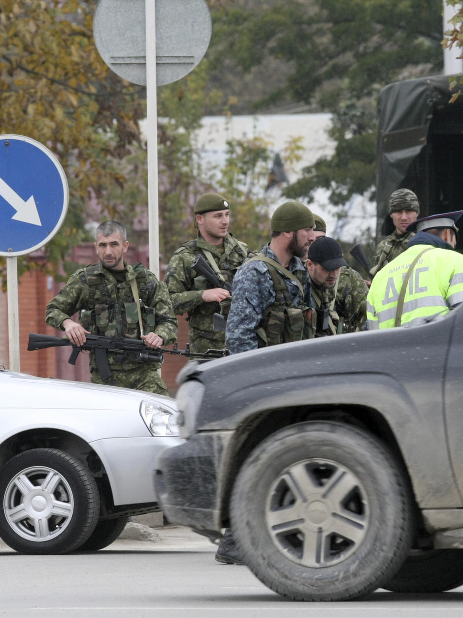 Militants attack Chechen parliament - ABC News