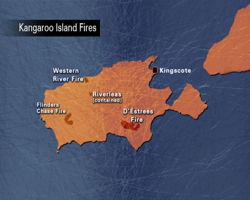 Bushfire worsens on Kangaroo Island - ABC News