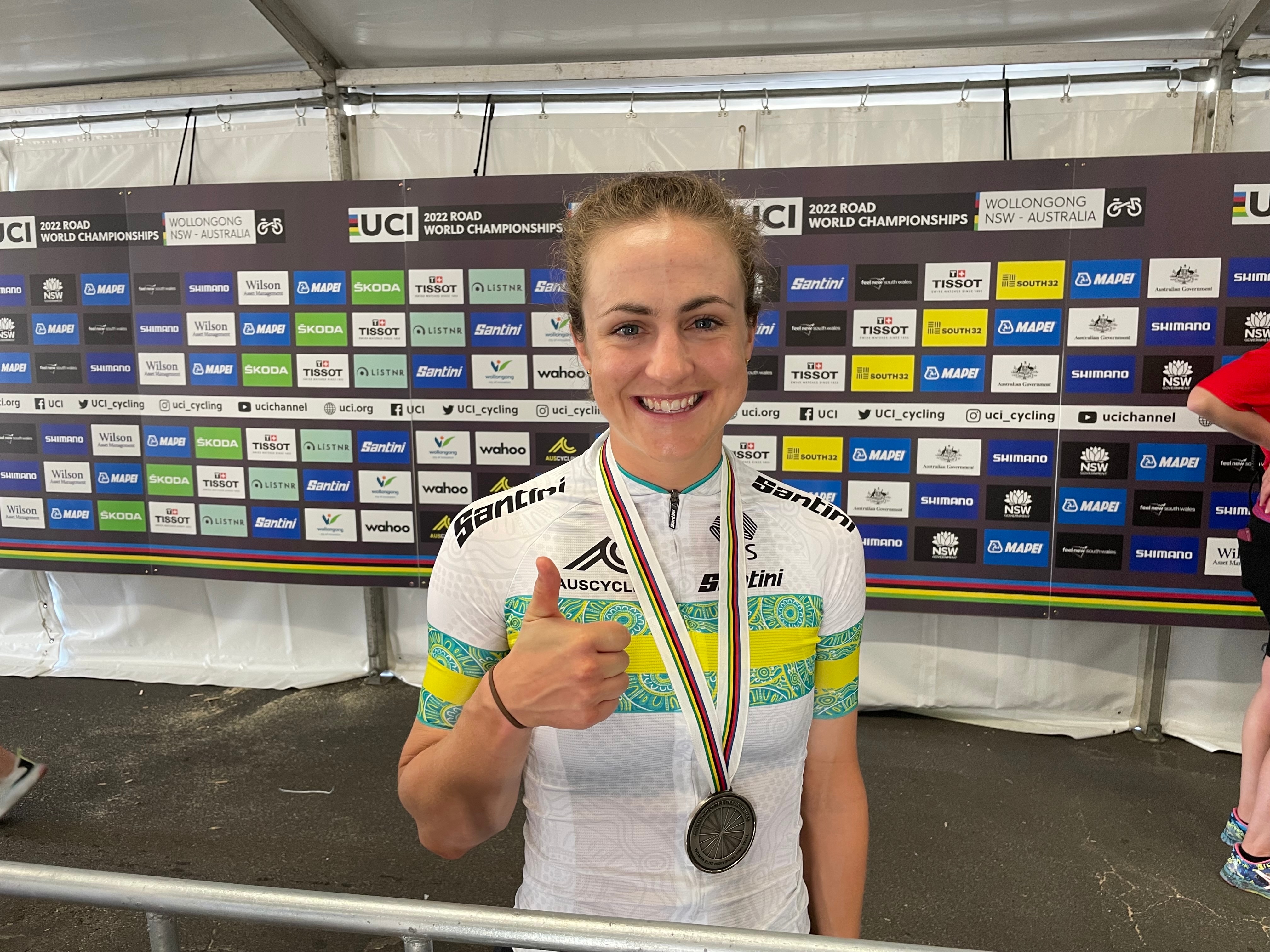 Australia's Grace Brown wins silver at world road cycling championships ...