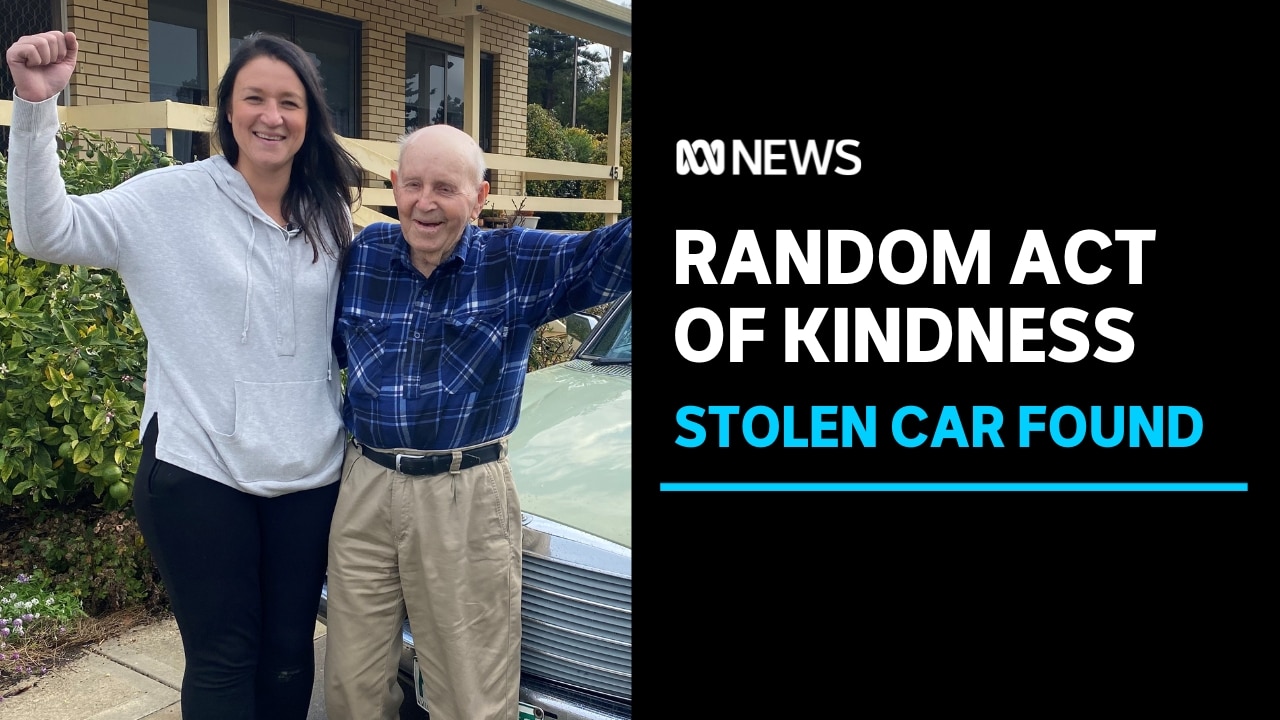 Mechanic returns stolen vintage Mercedes to 94yo owner - ABC News