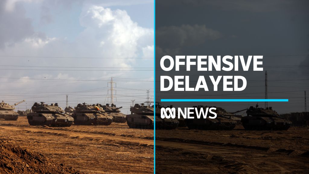 Bad weather delays Israeli ground invasion of Gaza - ABC News