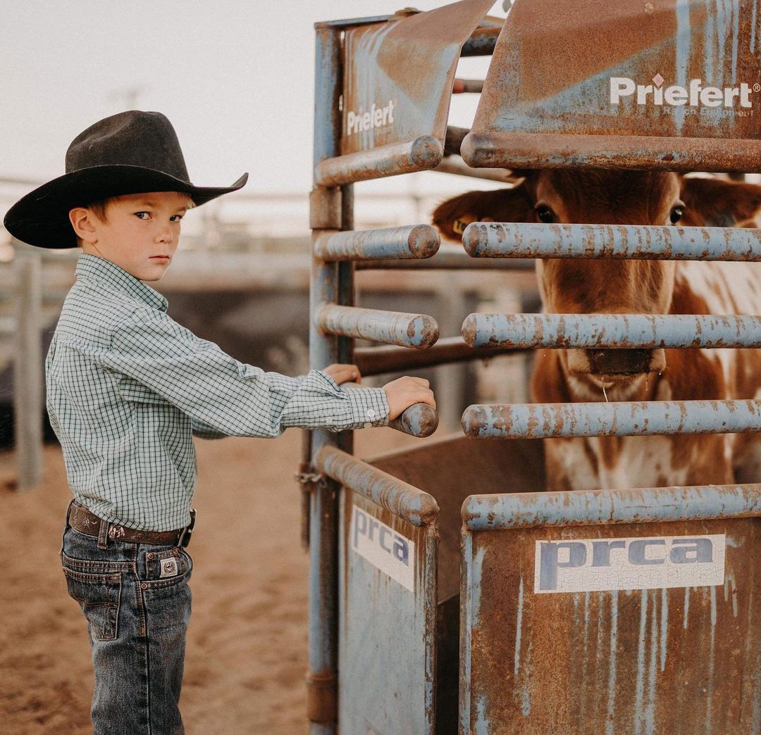 Byron Kirk, 10, becomes one of youngest Australian cowboys to eye world ...