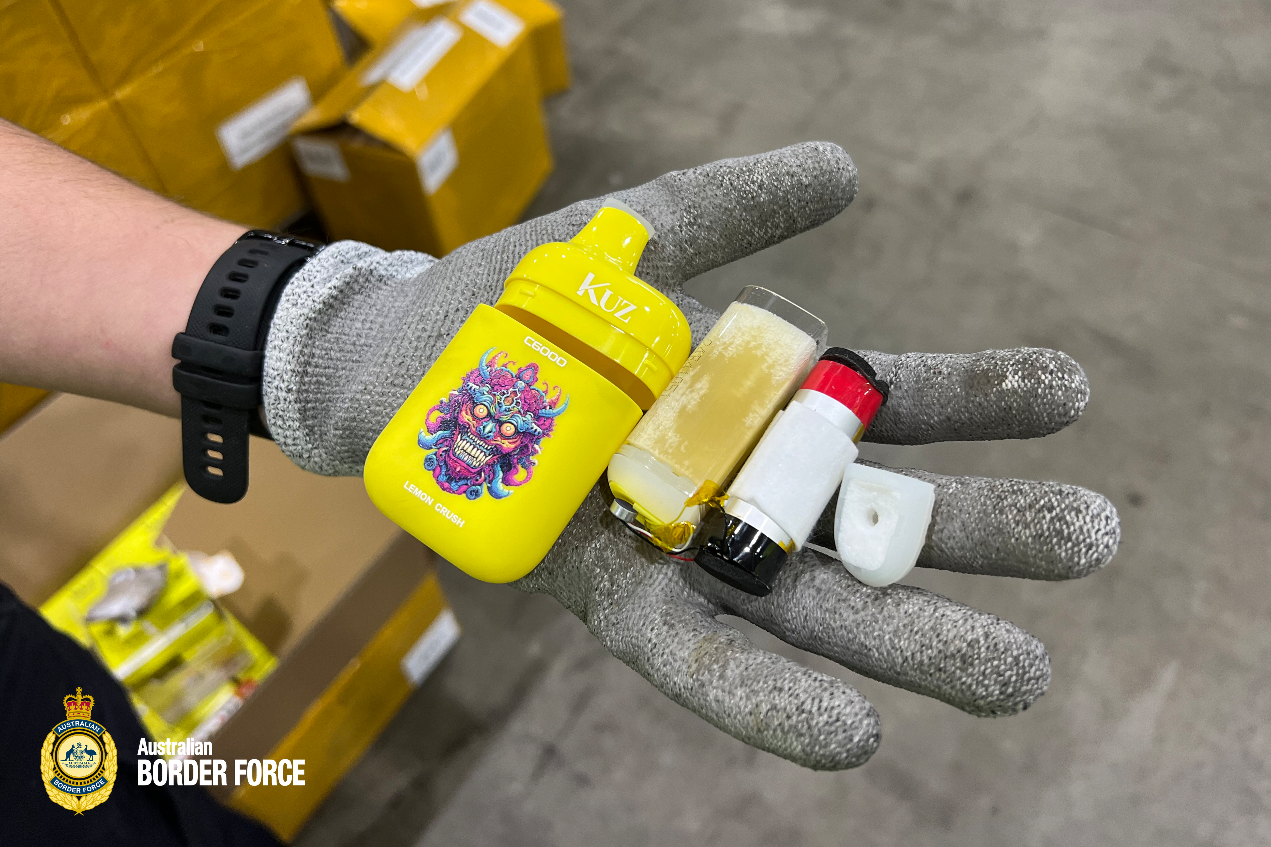 Australian Border Force seize 20 million illegal vapes since January ...