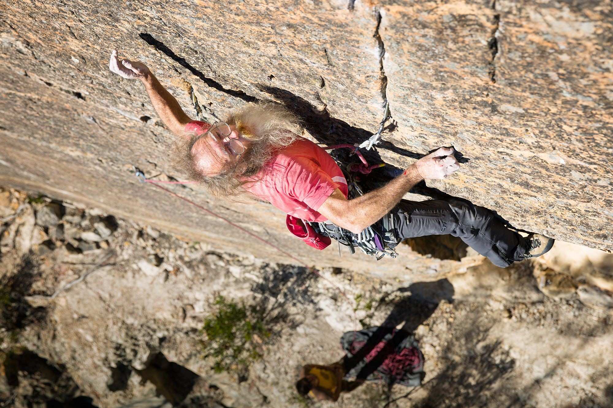Macca has spent his life climbing the Blue Mountains — but last month ...