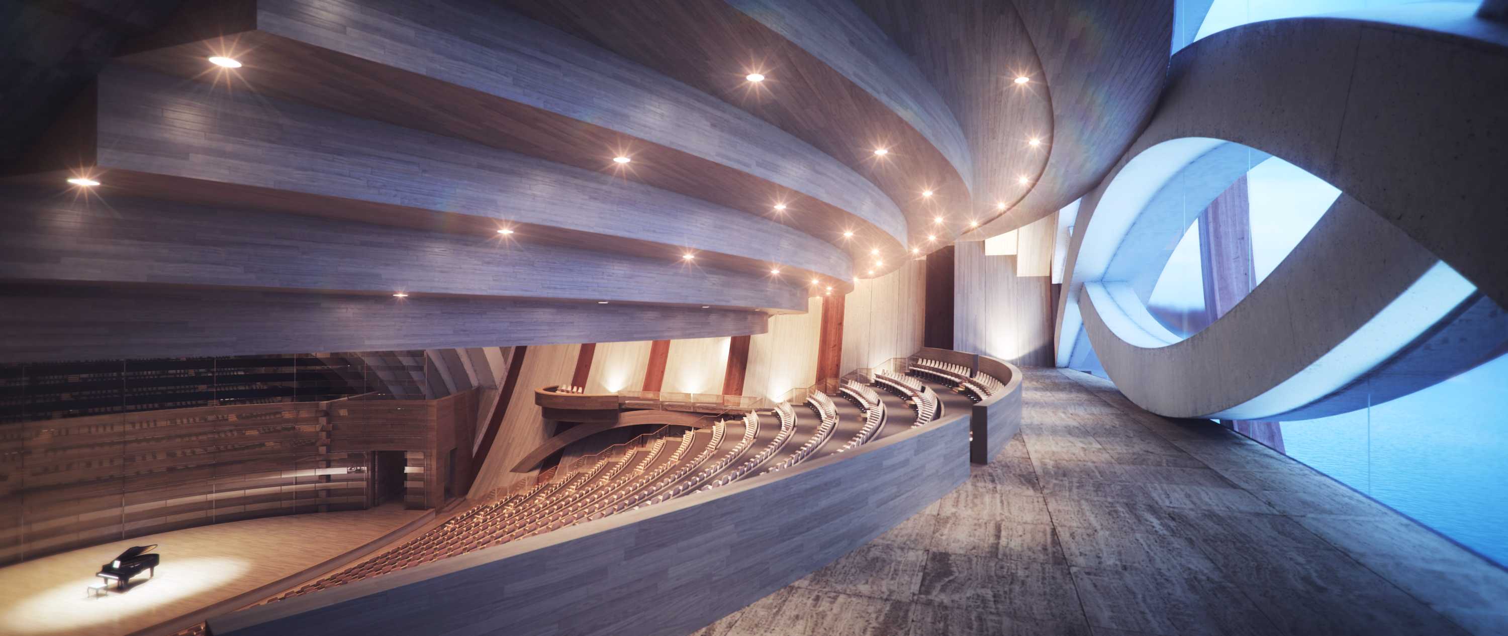 Bold plan for $1.2 billion opera house on the Perth waterfront - ABC News