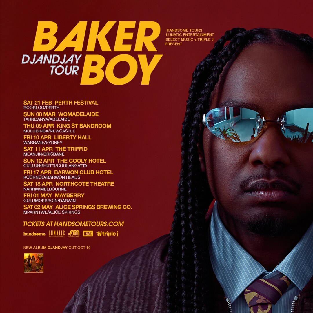 Baker Boy unveils solid Australian tour to celebrate new album DJANDJAY ...