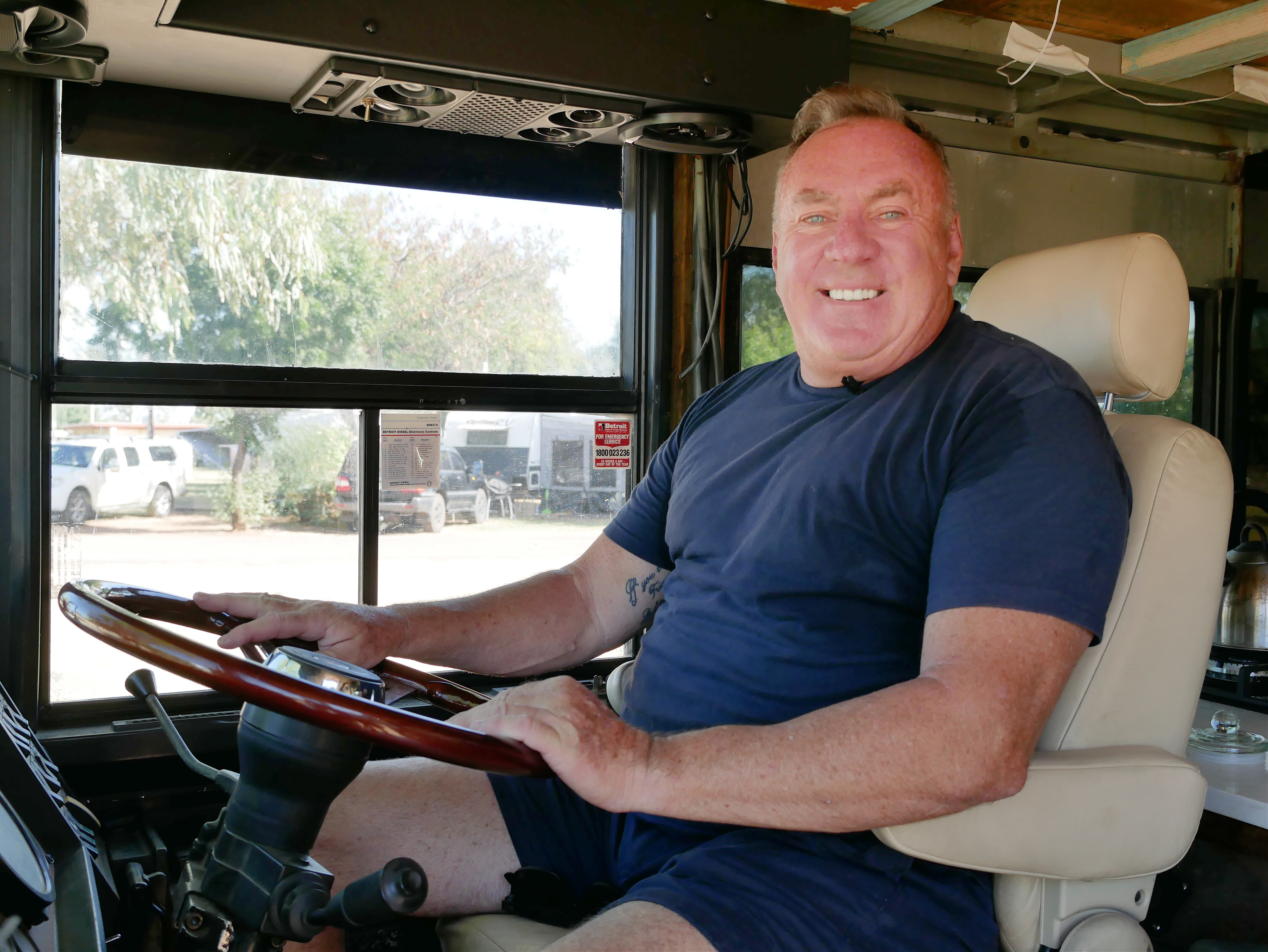 Fully refurbished double-decker bus is luxury on wheels for touring ...