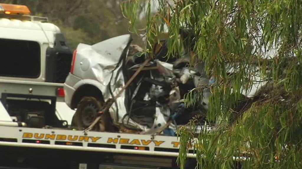 Car wanted by police found crashed on Forrest Highway near Bunbury with ...