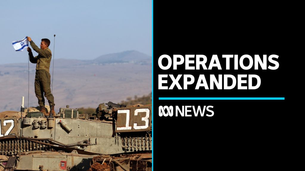 Israel's military expands ground operations in Gaza - ABC News