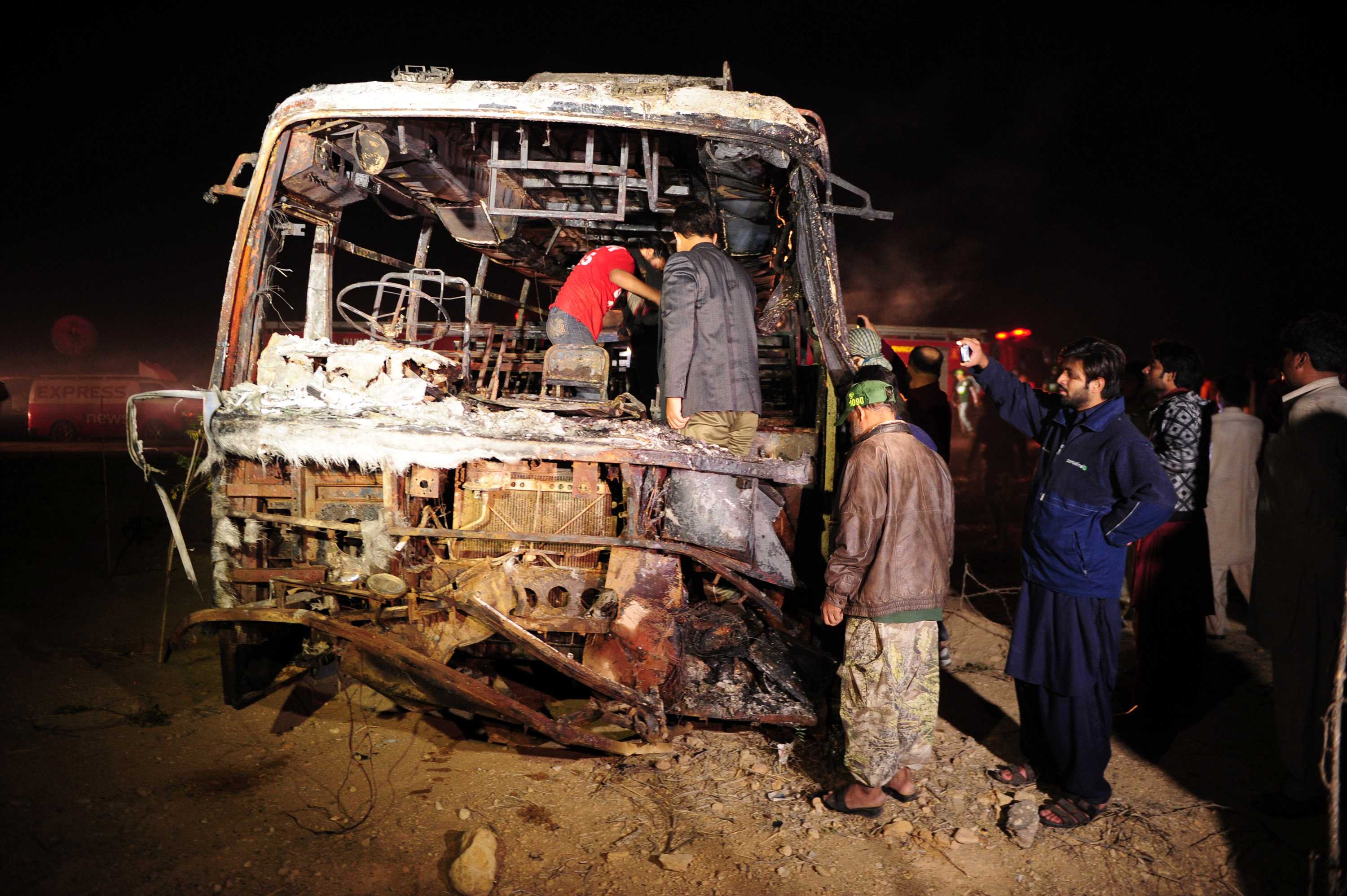 Children among 22 dead as bus crashes into deep ravine in south-west ...