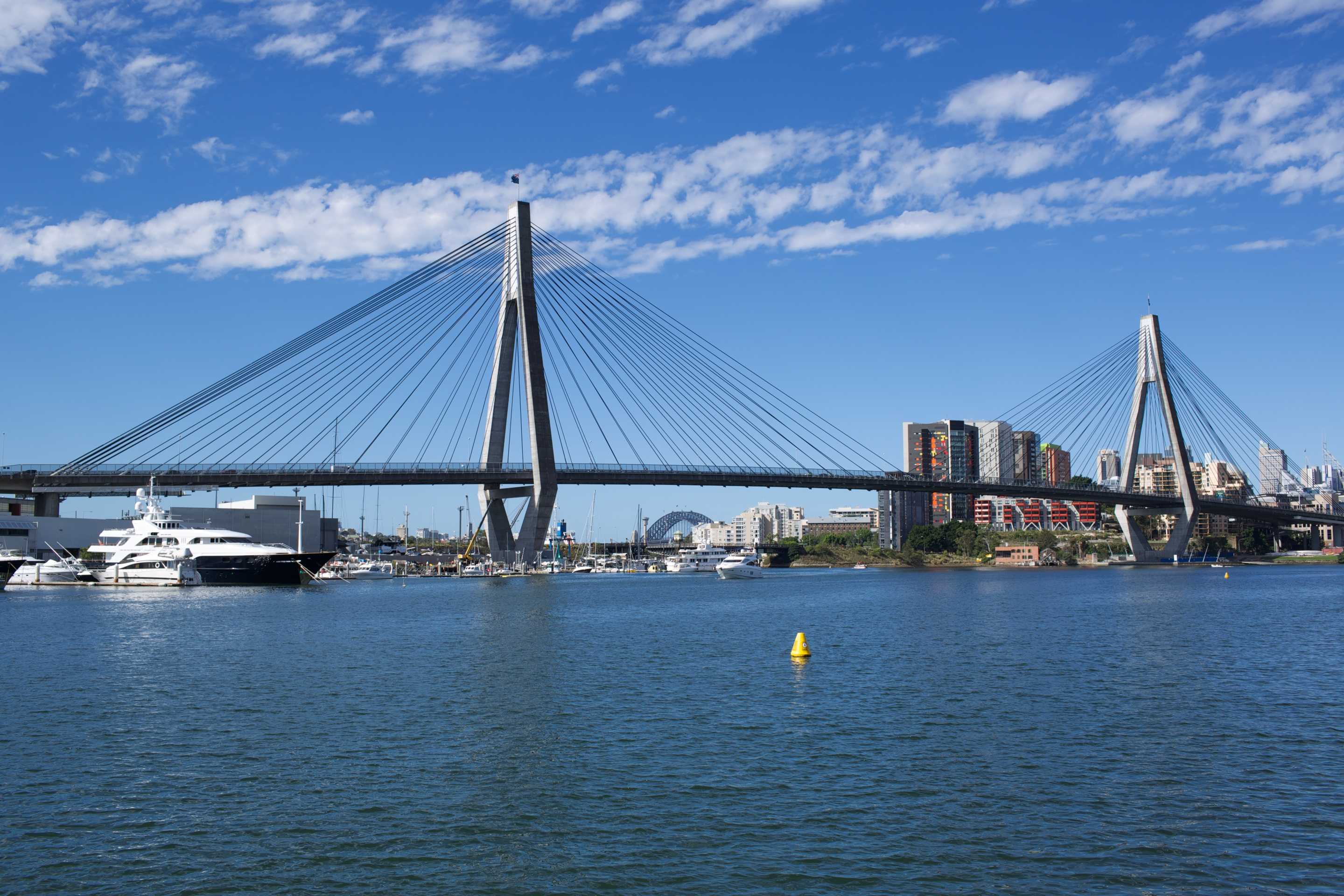 Anzac Bridge: Sydney's other famous bridge celebrates 20th anniversary ...