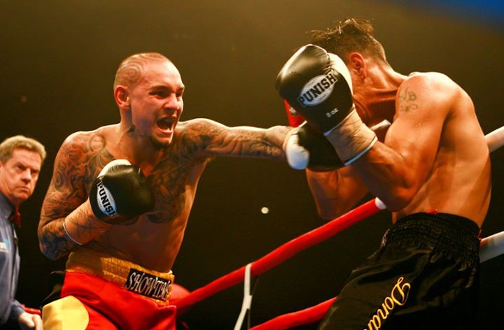 Tully boxer trades gloves for paint brush and his art is bound for ...