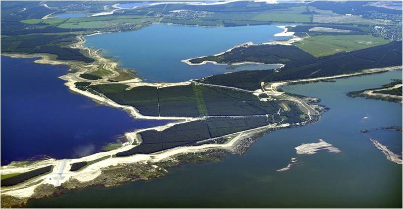 German mine rehabilitation turns coal mine 'lunar landscapes' into ...