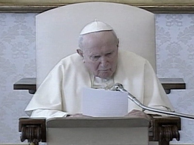 Ailing Pope makes video appearance to Catholic faithful - ABC News