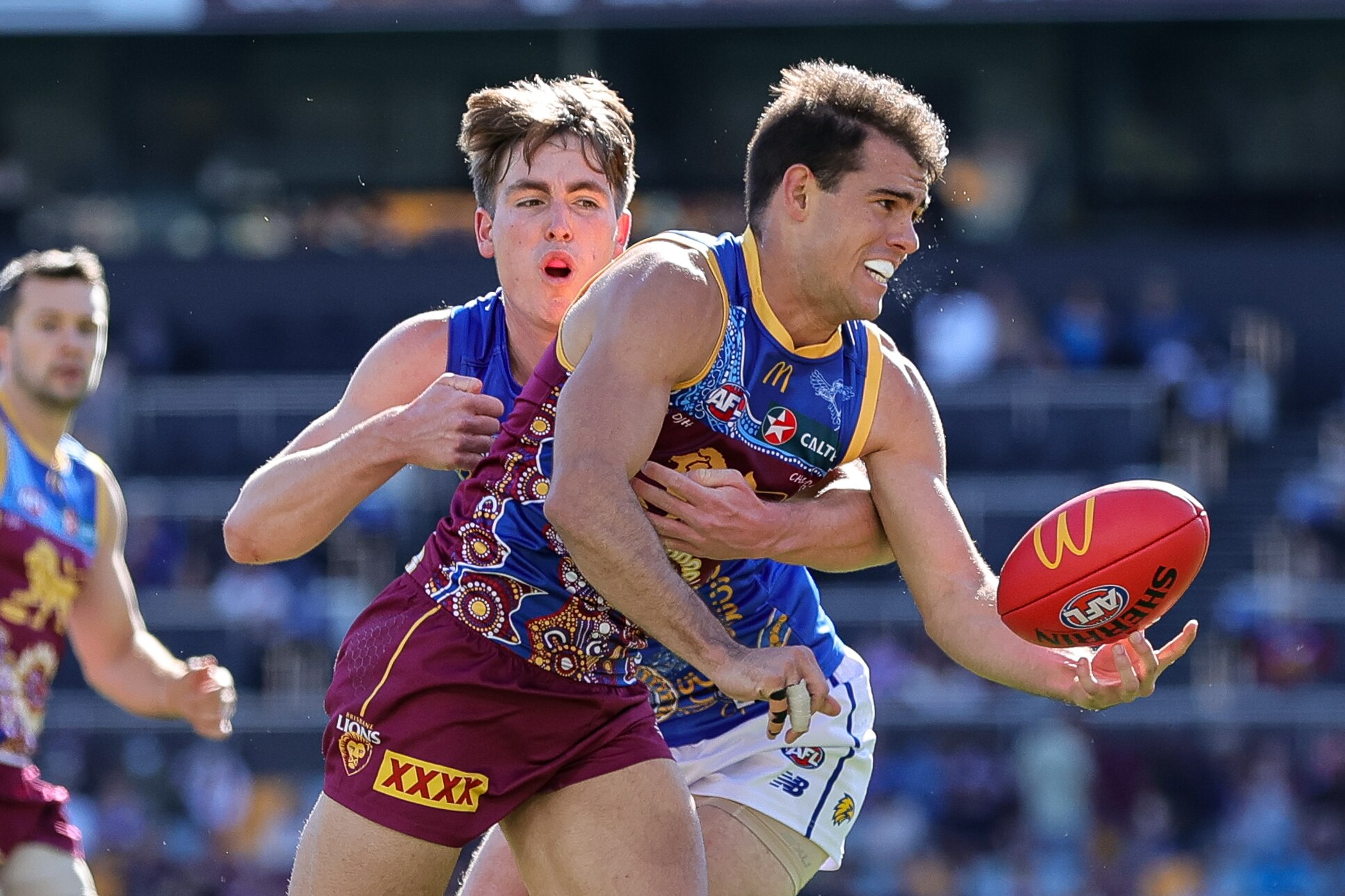 Brisbane Lions dominate West Coast Eagles as Jack Gunston returns to ...