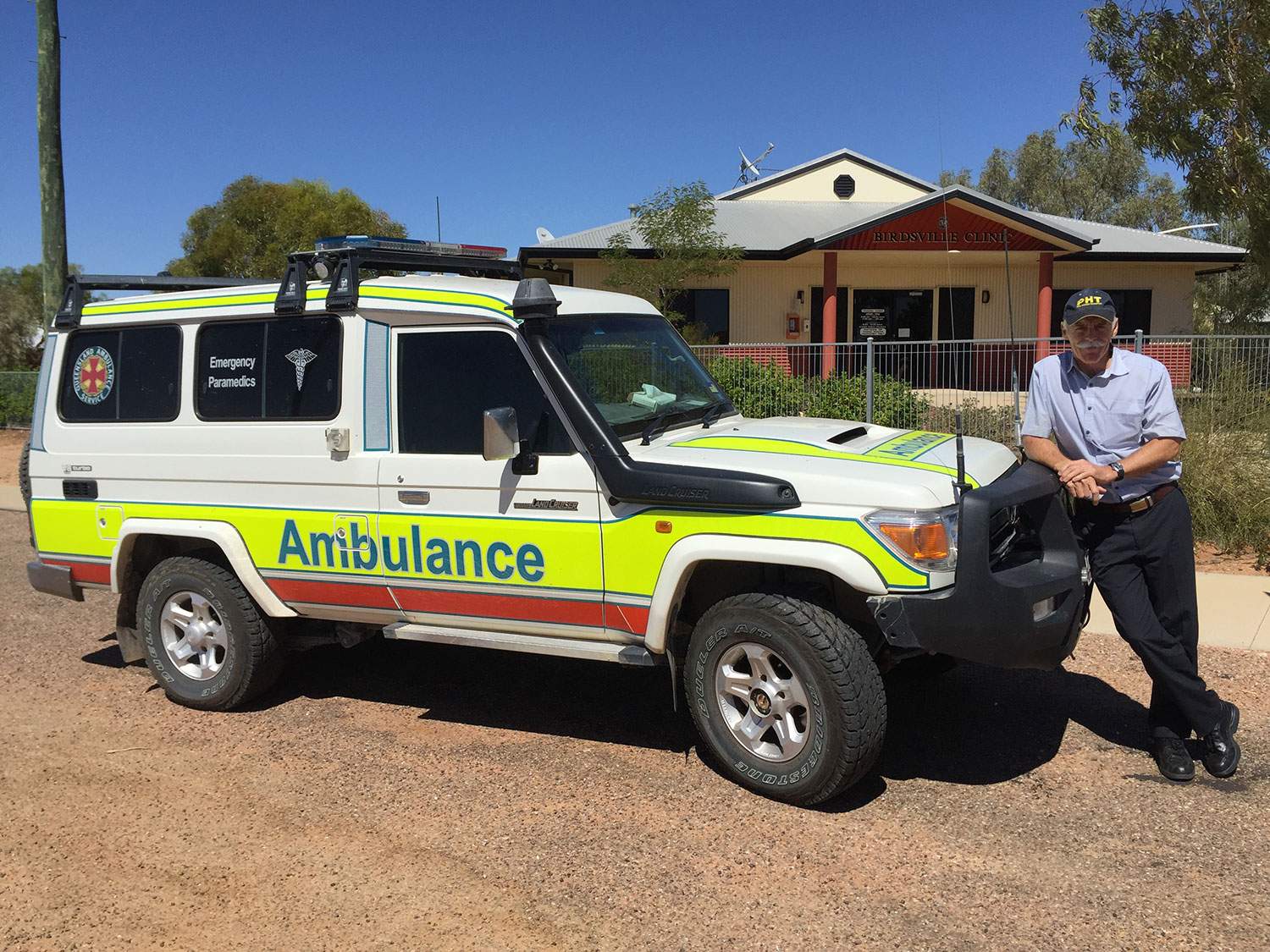 Birdsville nurse, Andrew Cameron, gives time to help Red Cross in ...