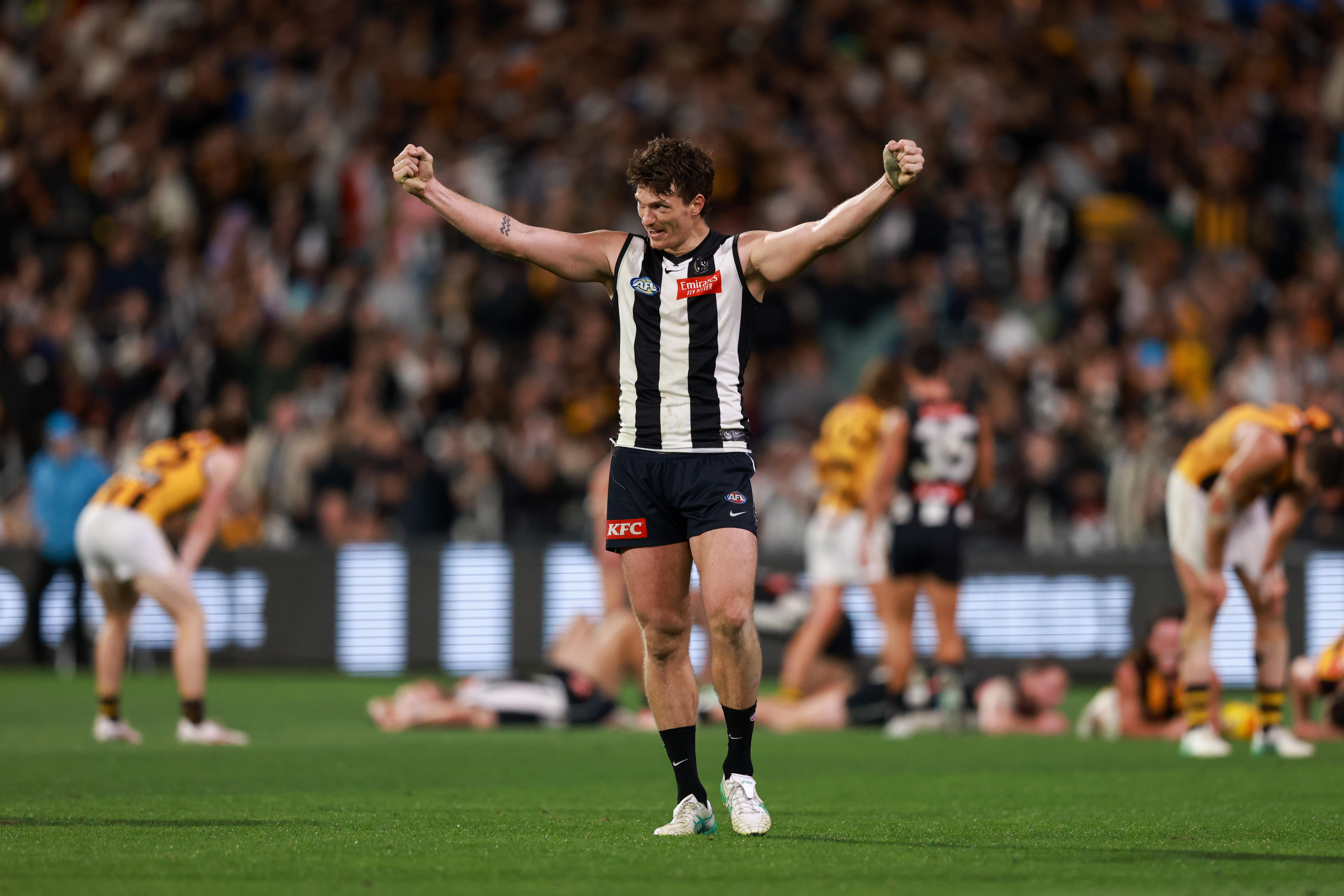 Collingwood hold off Hawthorn fight back, St Kilda overcome spirited ...