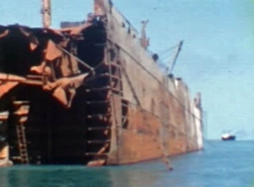 Darwin bombing salvage footage released - ABC News