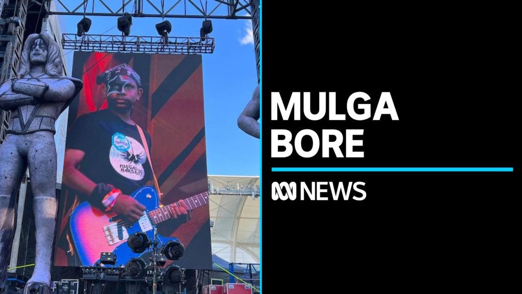 Mulga Bore Hard Rock Band live the dream as support act for KISS - ABC News