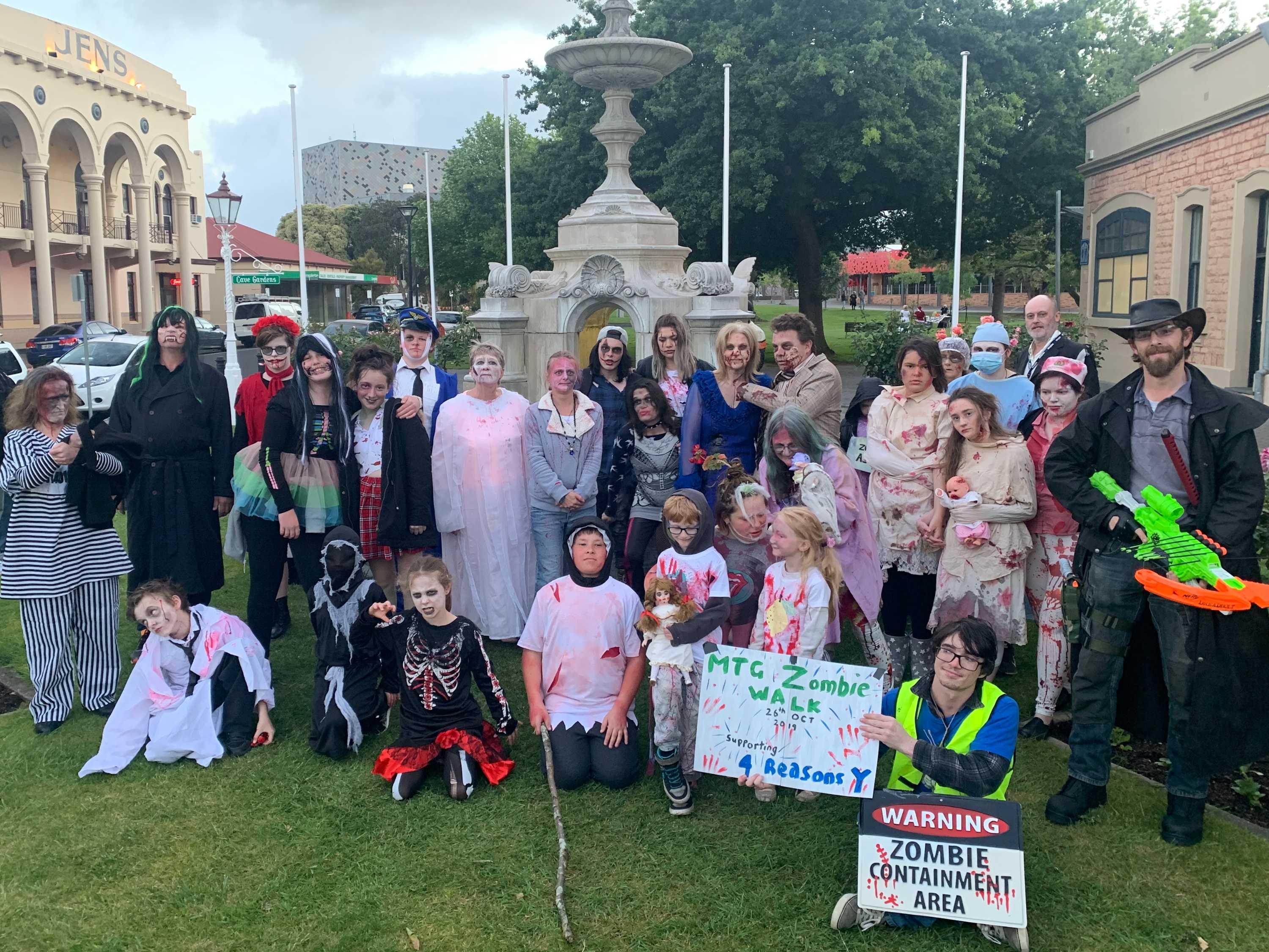 Zombie Walk celebrates its 10th year 'painting the town dead' in Mount ...