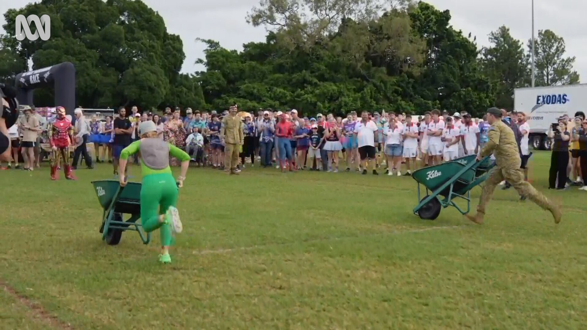 Wheelbarrow Way - ABC News