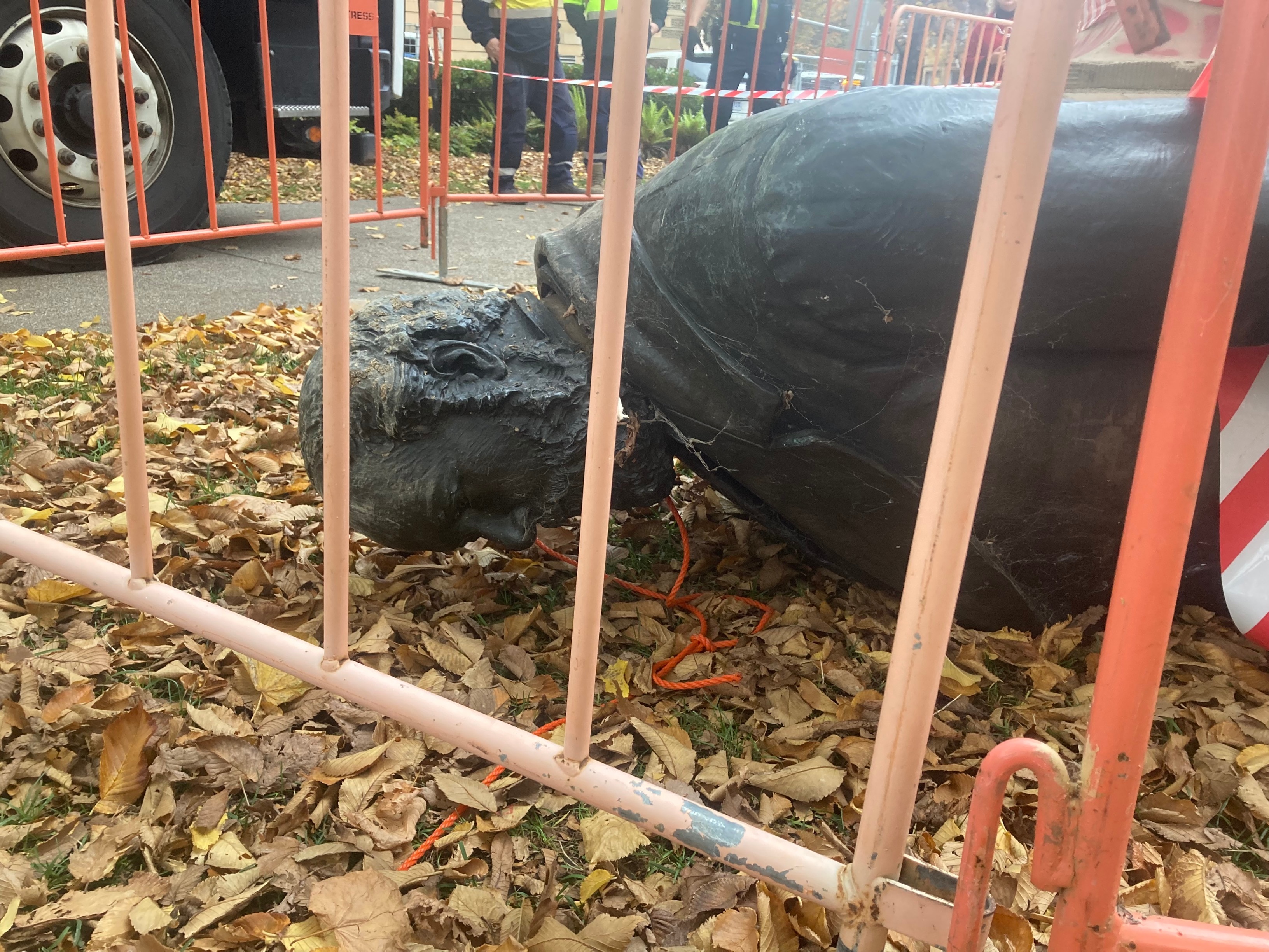 Nala Mansell from the Tasmanian Aboriginal Centre on the vandalism to ...