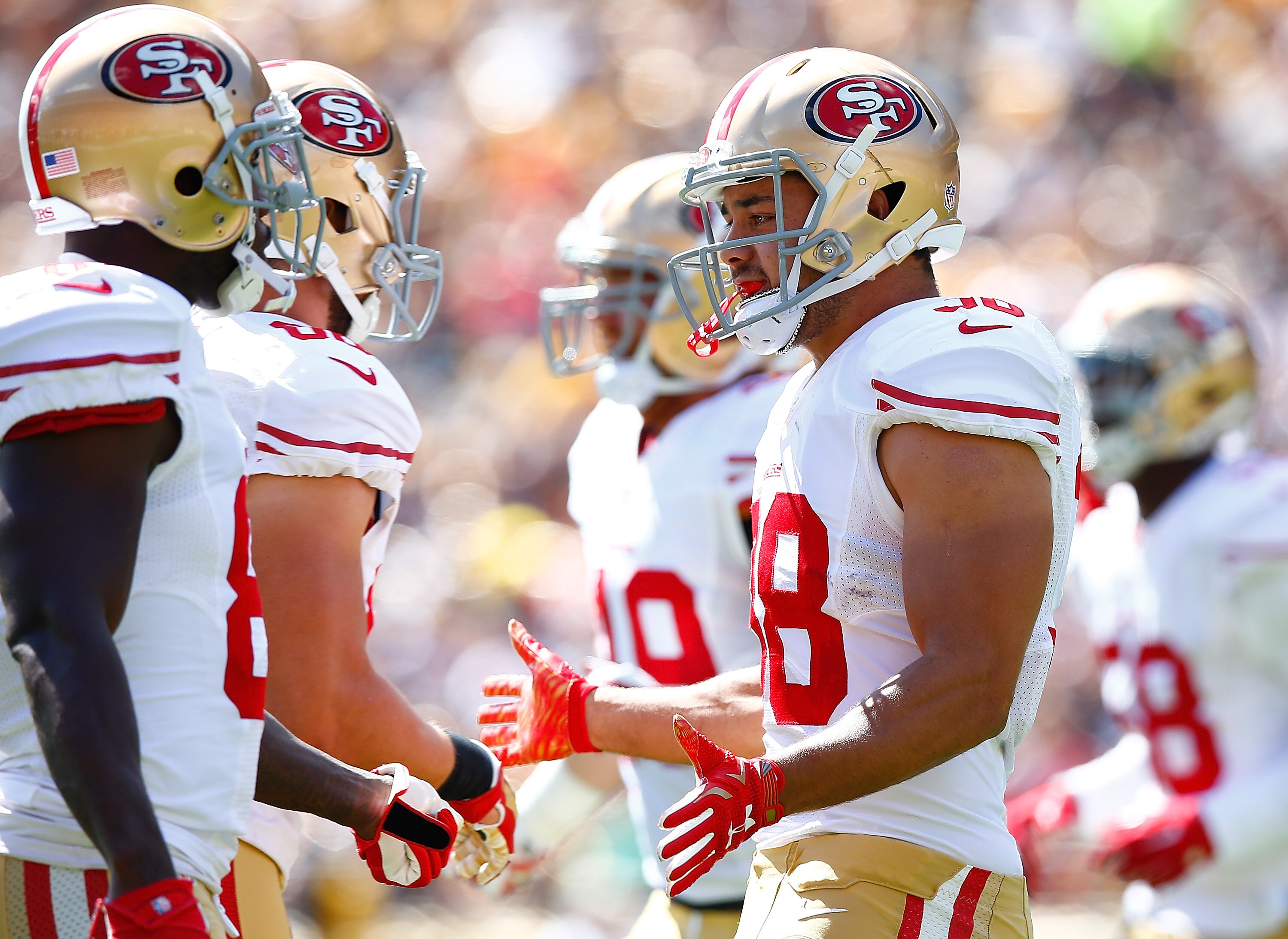 Jarryd Hayne vying for San Francisco 49ers punt return role with Reggie ...