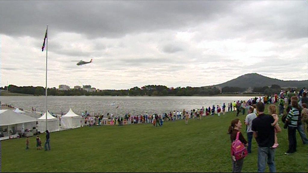 Canberra celebrates birthday with bike ride - ABC News