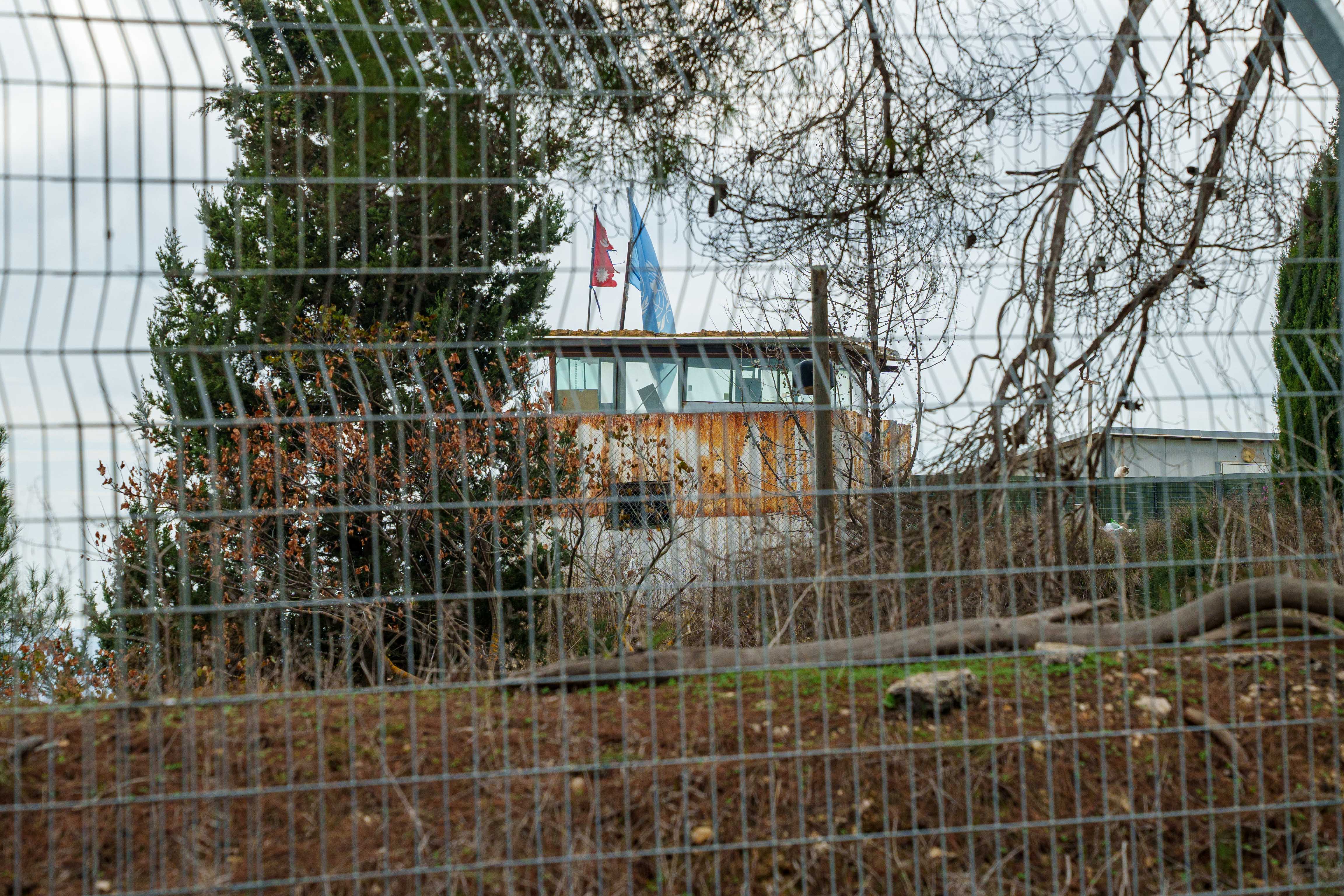 Barbed wire and mud — the border between Israel and Lebanon hours after ...