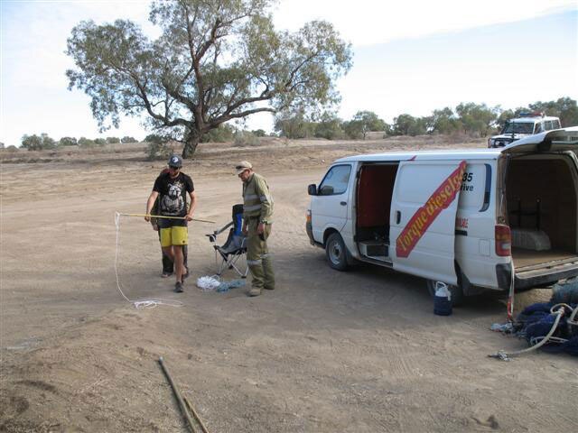 Croc catcher on the job in Birdsville - ABC News