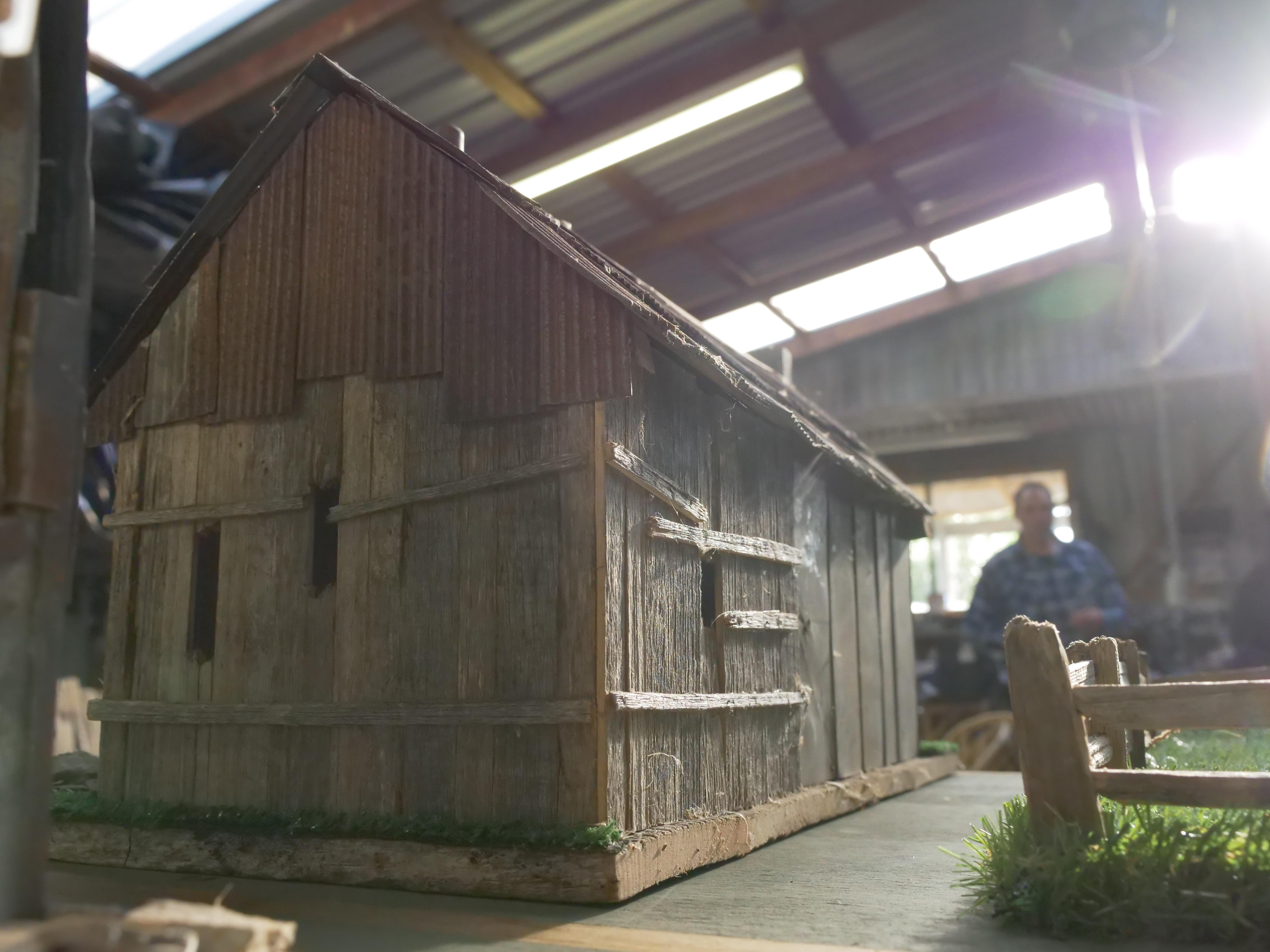 Tasmanian tradie makes miniature replica mountain huts at home 'rather ...