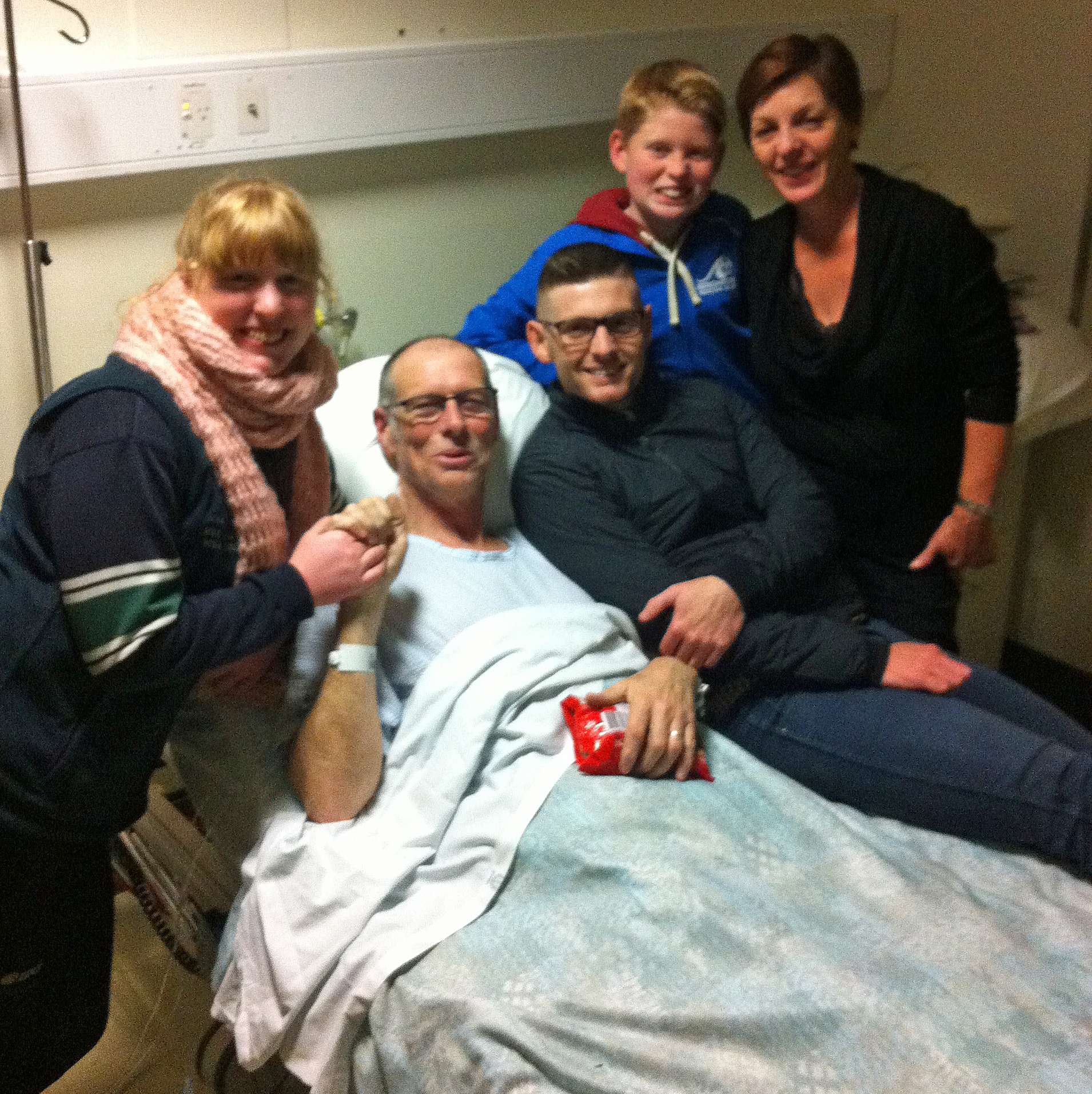 Grateful family celebrates Father's Day after dad's brush with death ...